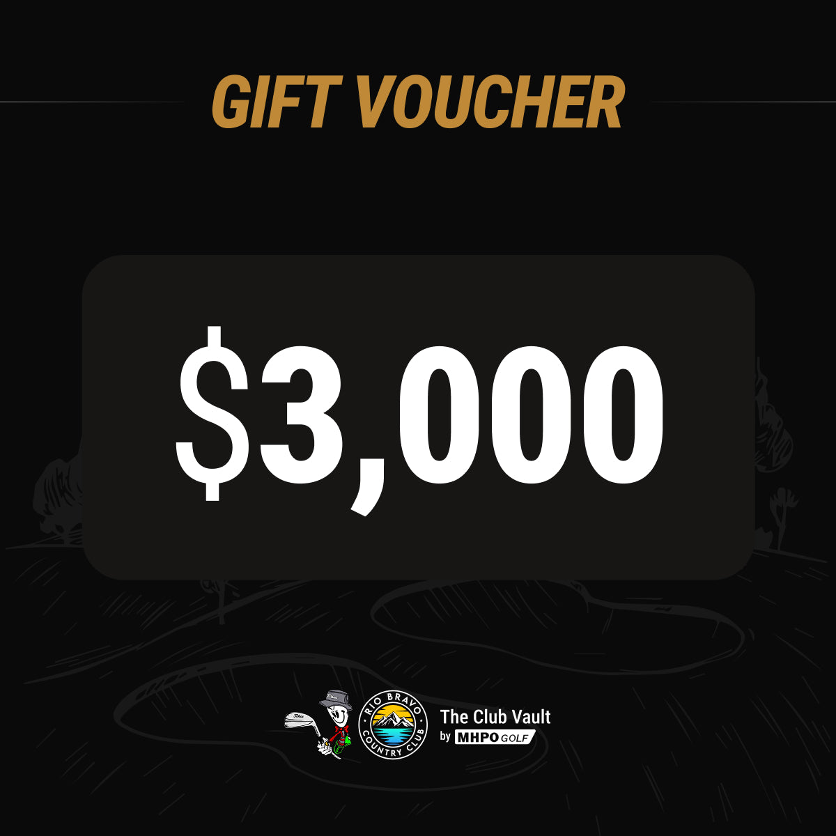 $3,000 Gift Voucher – MHPO Golf